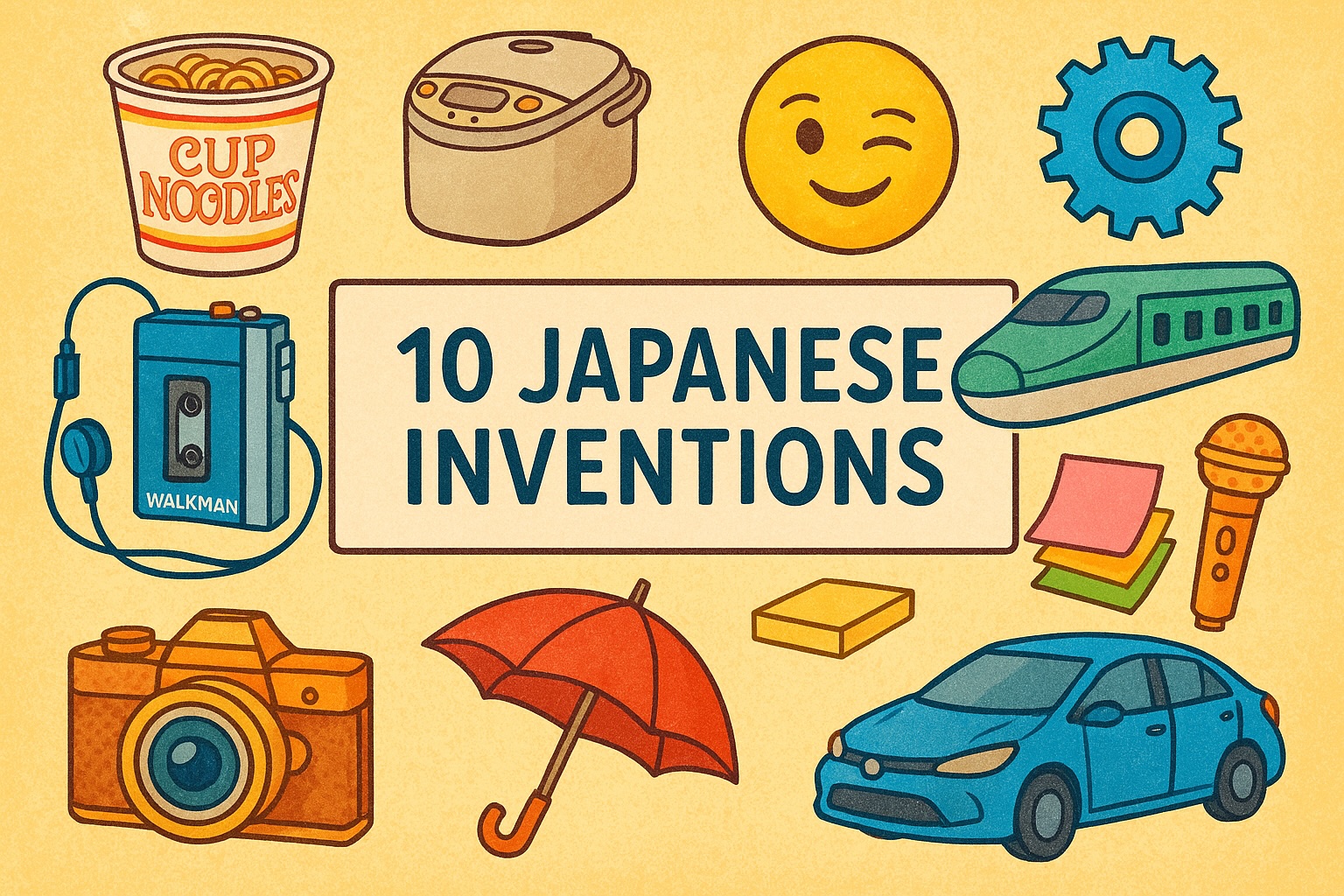 10 Japanese Inventions That Might Surprise You - Karl | Life in Japan
