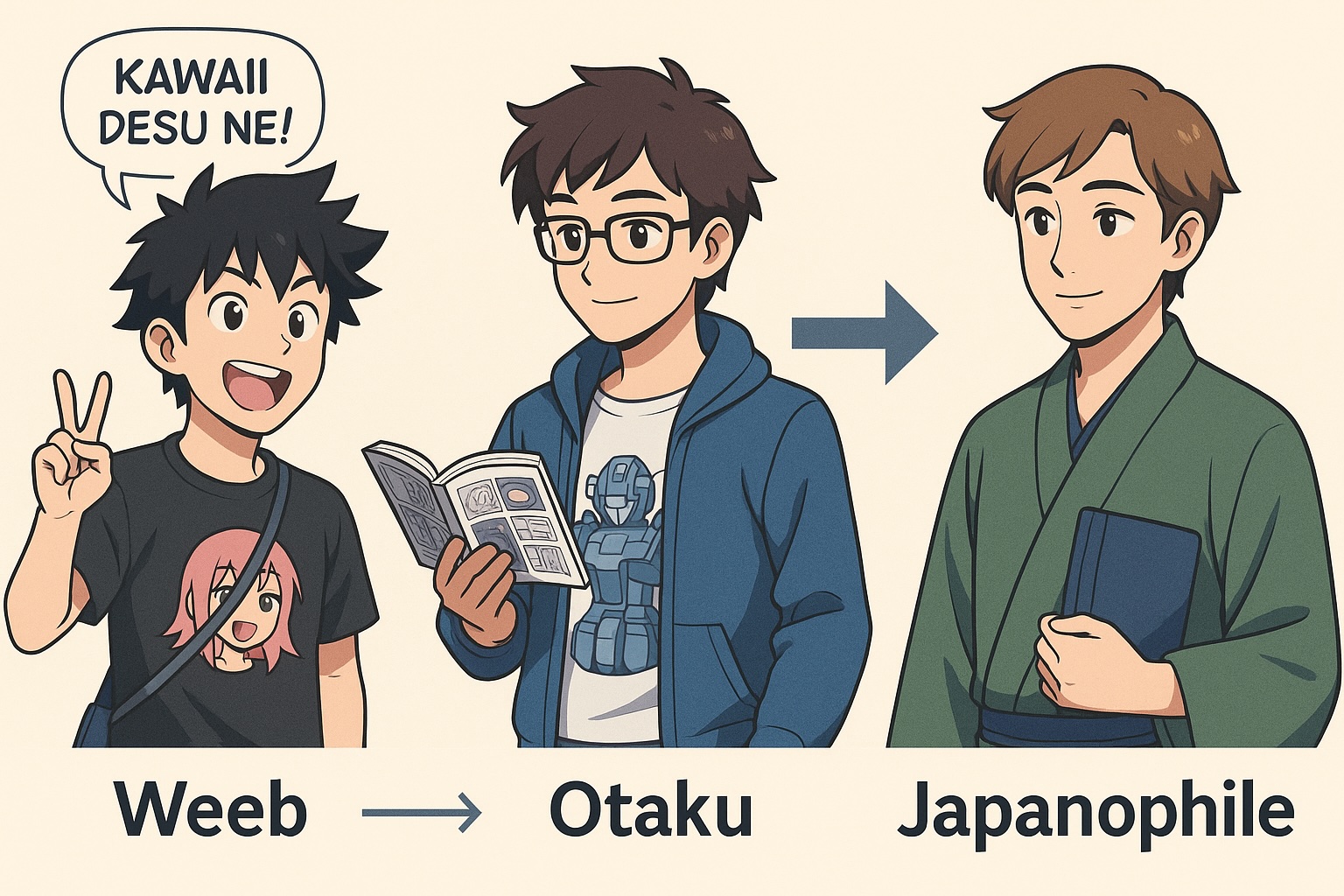 Weeb, Otaku, and Japanophile: Clearing Up the Confusion – Experiences ...